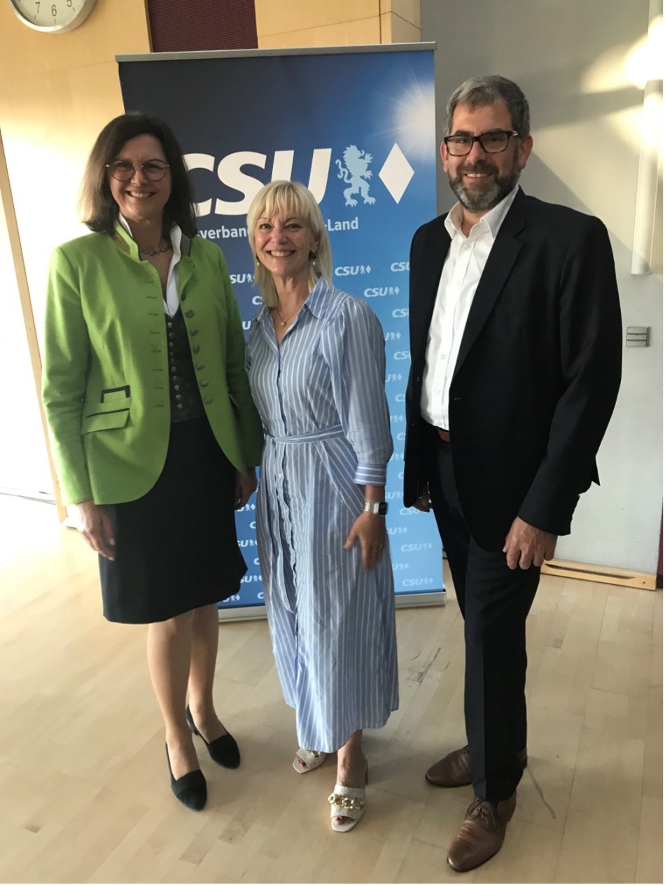 Diedorfer Bürger beim Ehrenamtsempfang der CSU Augsburg-Land mit ...